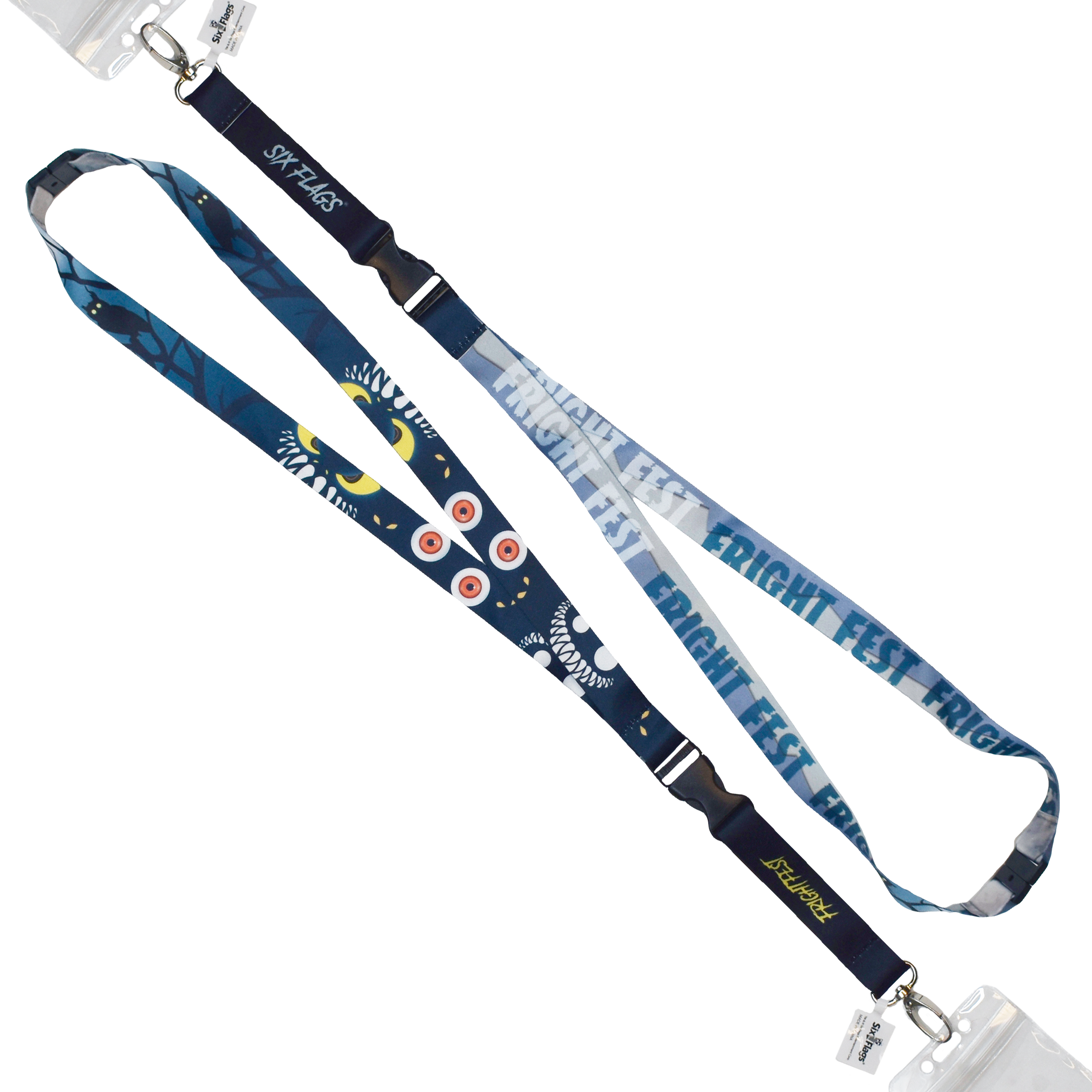 Spooky Eyes Lanyard – Six Flags Merch Store