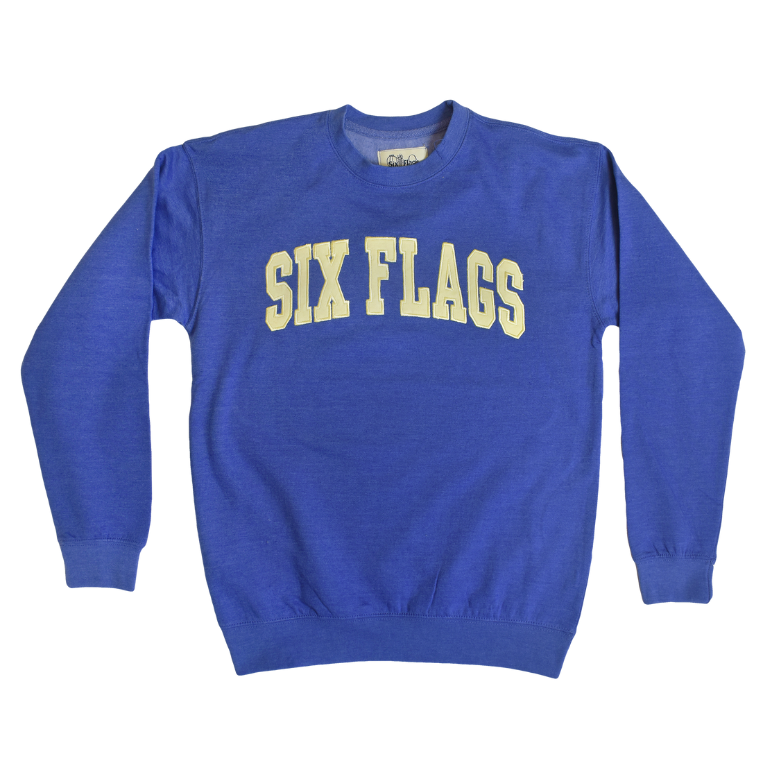 Six Flags Seaside Crew Fleece - Blueberry – Six Flags Merch Store