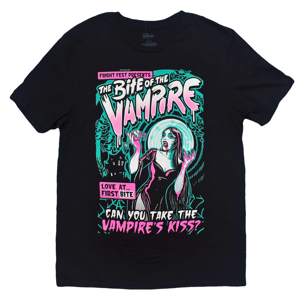 Retro POP Vampire Tee – Six Flags Merch Store