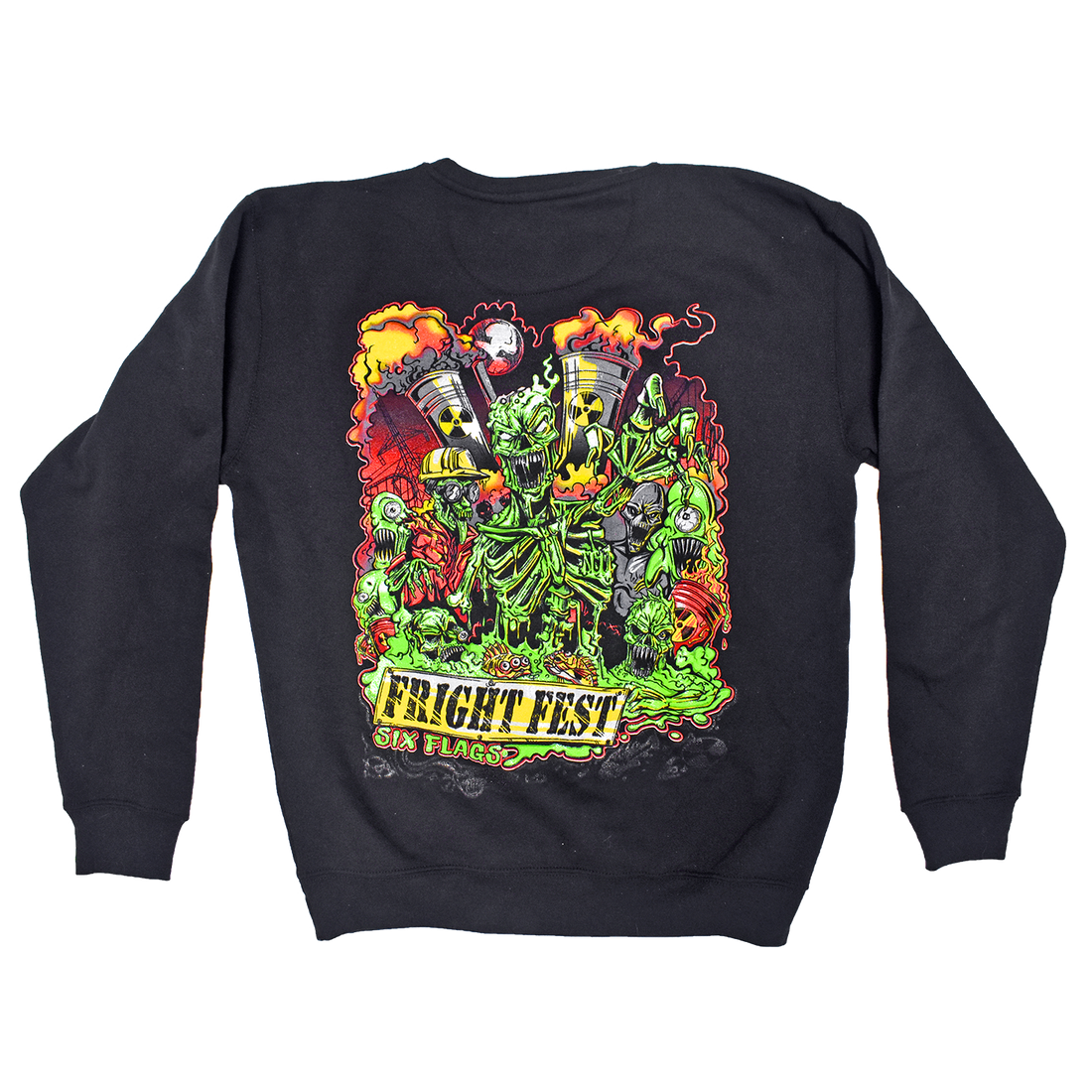 Toxic Zombies Crewneck – Six Flags Merch Store