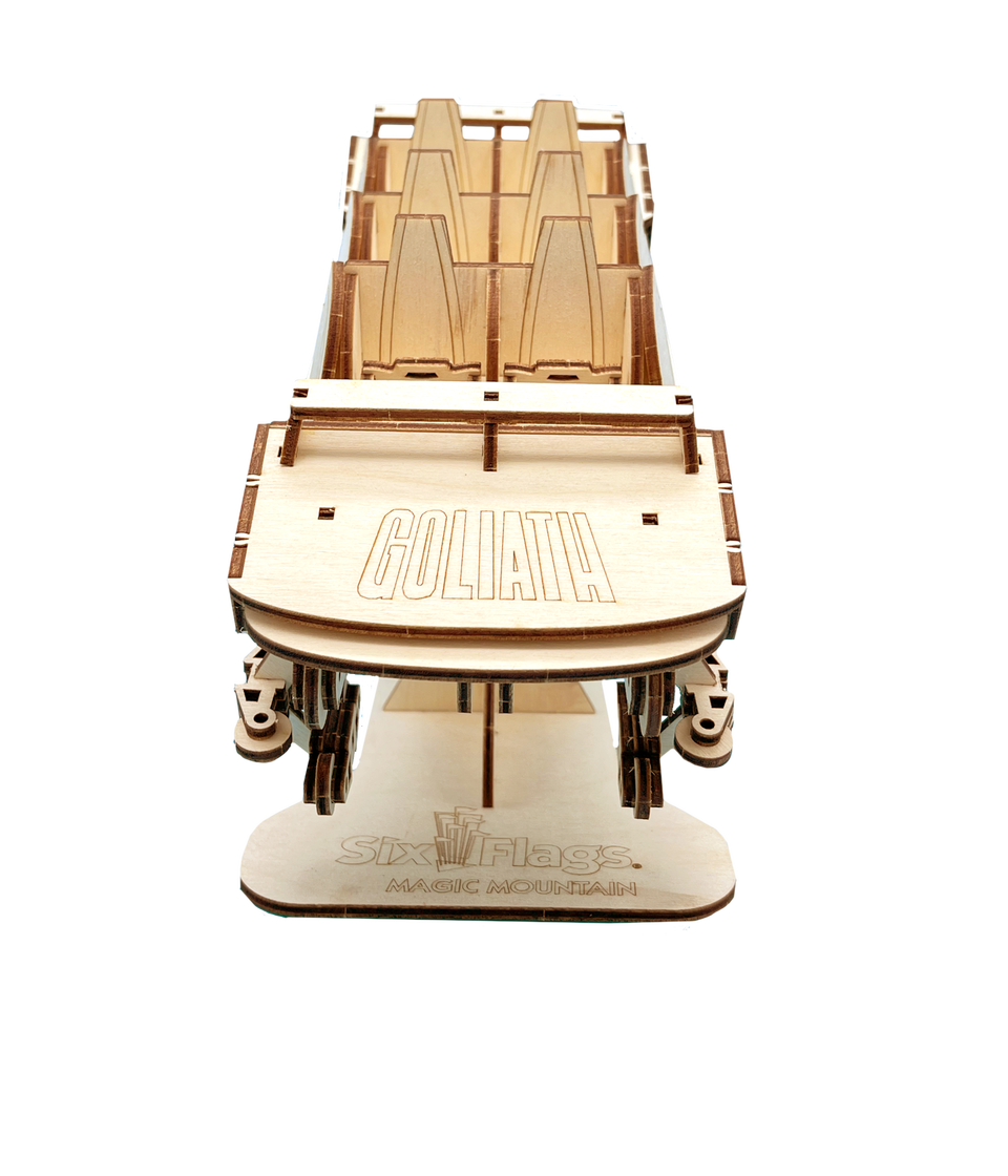 GOLIATH MAGIC MOUNTAIN SIX FLAGS COASTER CUT OUTS – Six Flags Merch Store